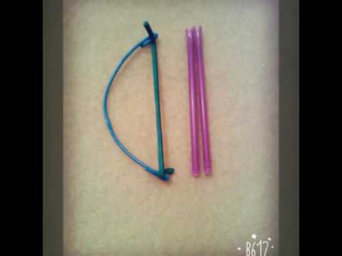 Como Hacer Un Arco Y Flechas | Manualidades :D - YouTube