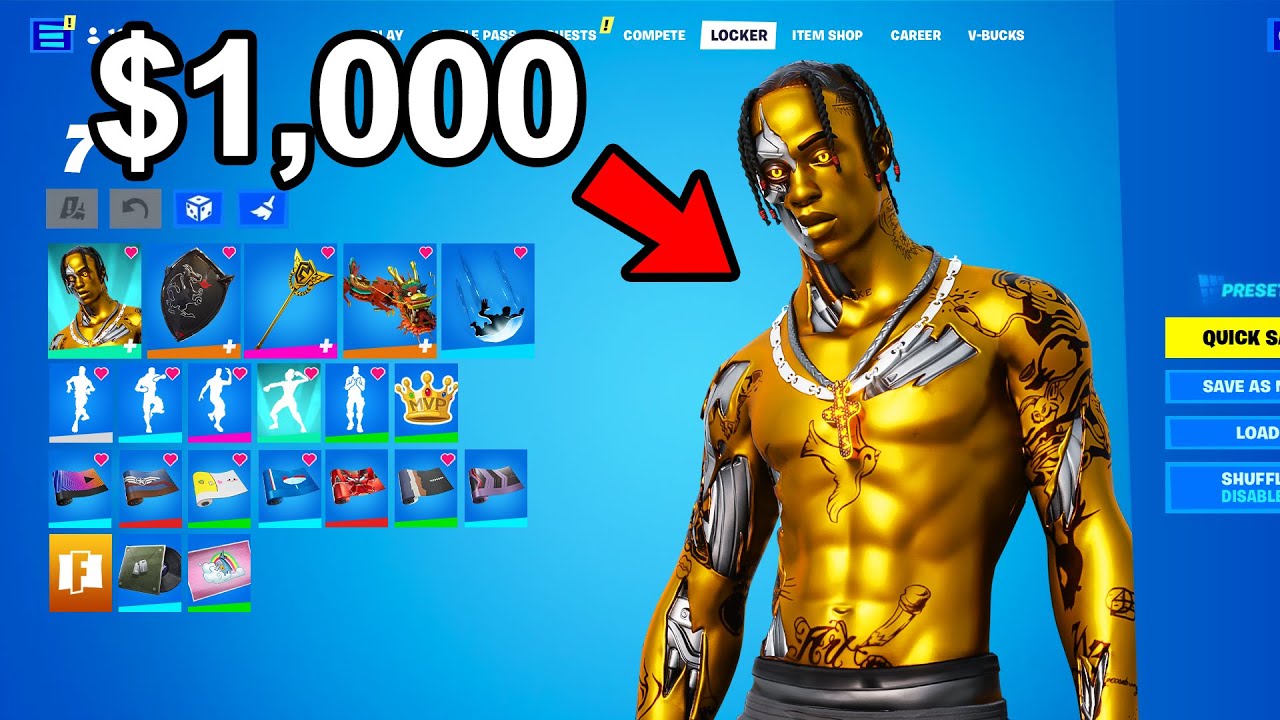I Spent $1000 On Random Fortnite Accounts! - YouTube
