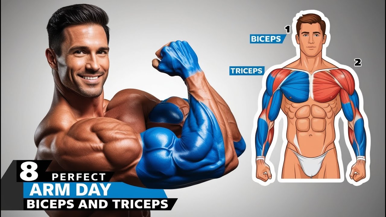 GET RIPPED ARMS WITH THESE 8 EXERCISES! - YouTube