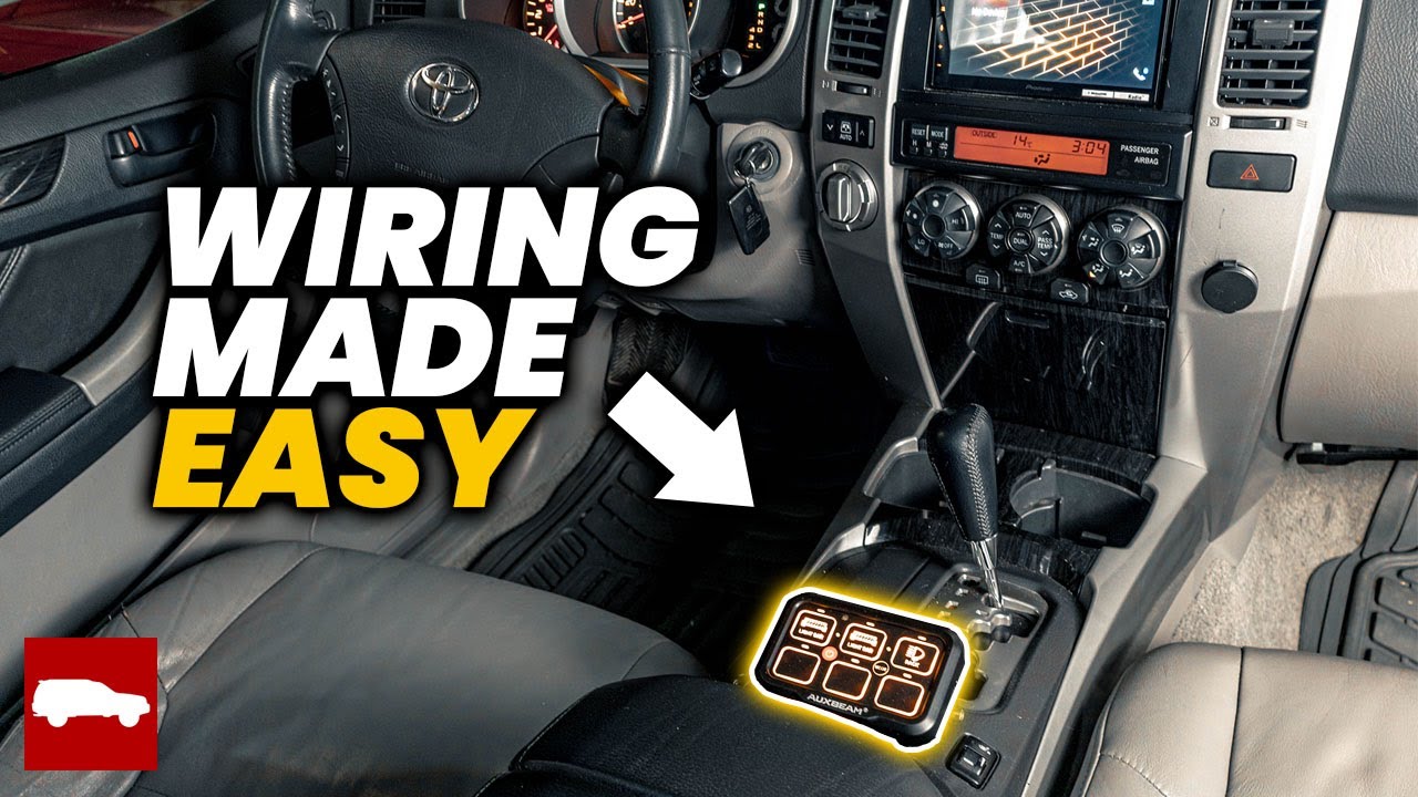 Your Toyota Truck NEEDS This | Auxbeam AR-600 Switch Panel - YouTube