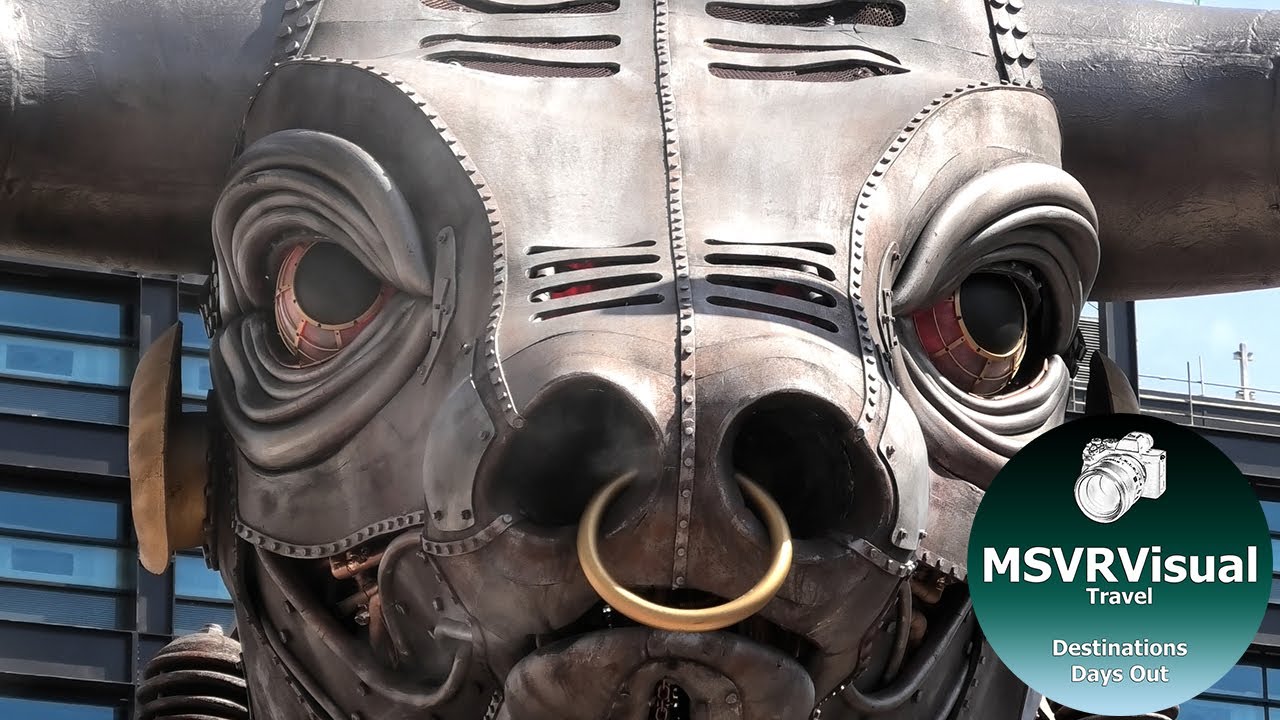 Birmingham Commonwealth Games Raging Bull 4K - YouTube