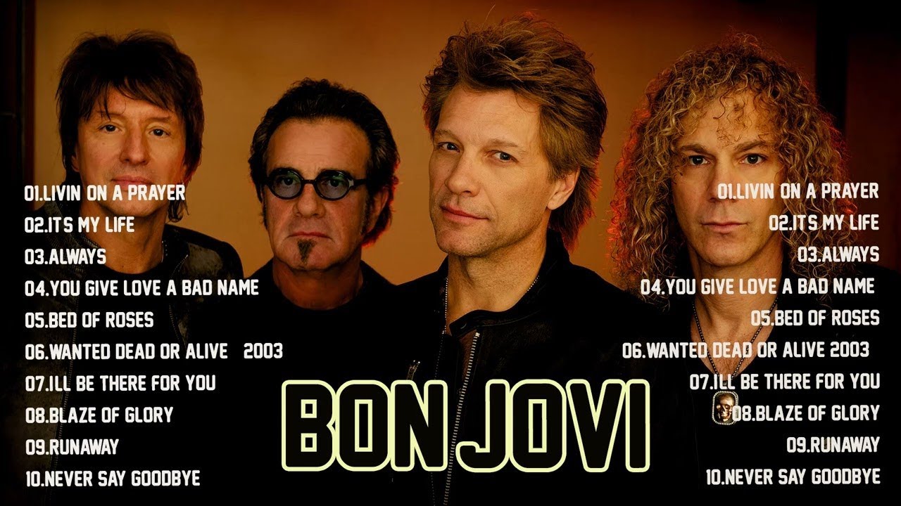The Best Of Bon Jovi - Bon Jovi 🎶🎶Greatest Hits Full Album - YouTube Music