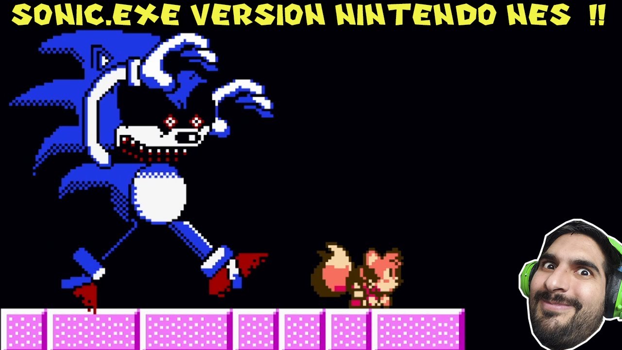 SONIC.EXE VERSIÓN NINTENDO NES !! - Sonic.EXE NES con Pepe el Mago ...