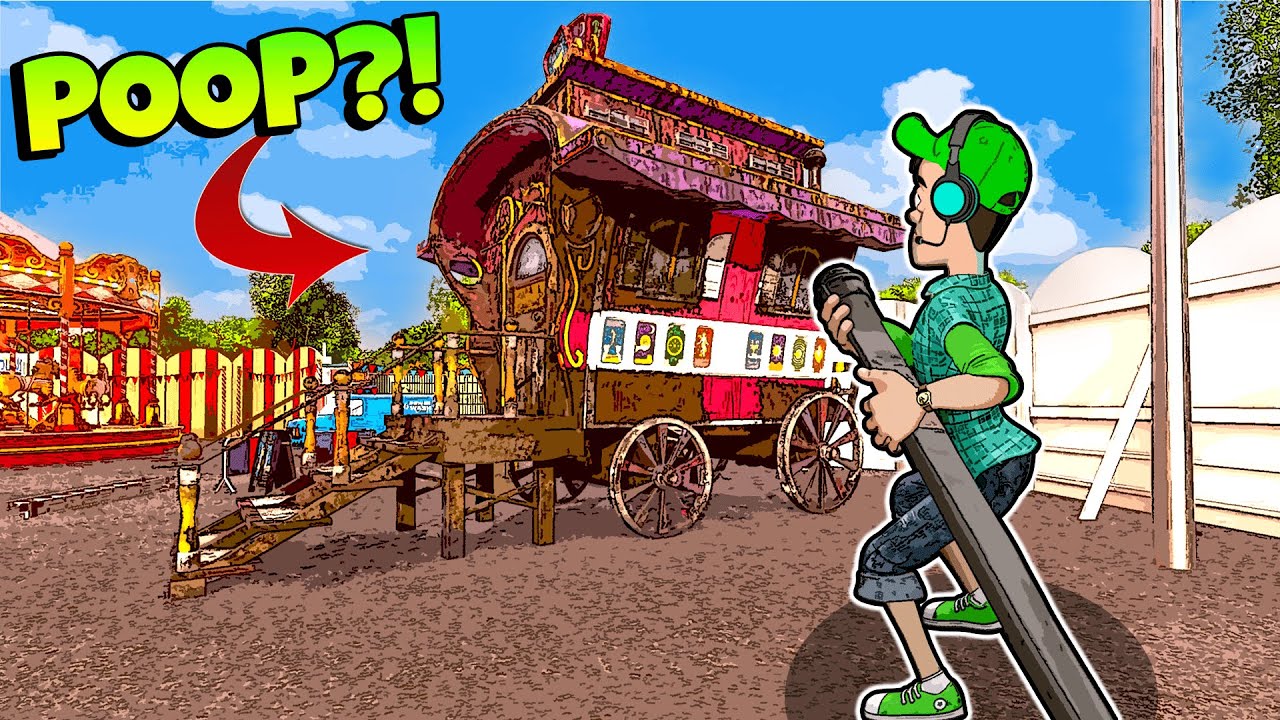 Pressure Washing YEARS OF POOP Off a Wagon in Powerwash Simulator ...