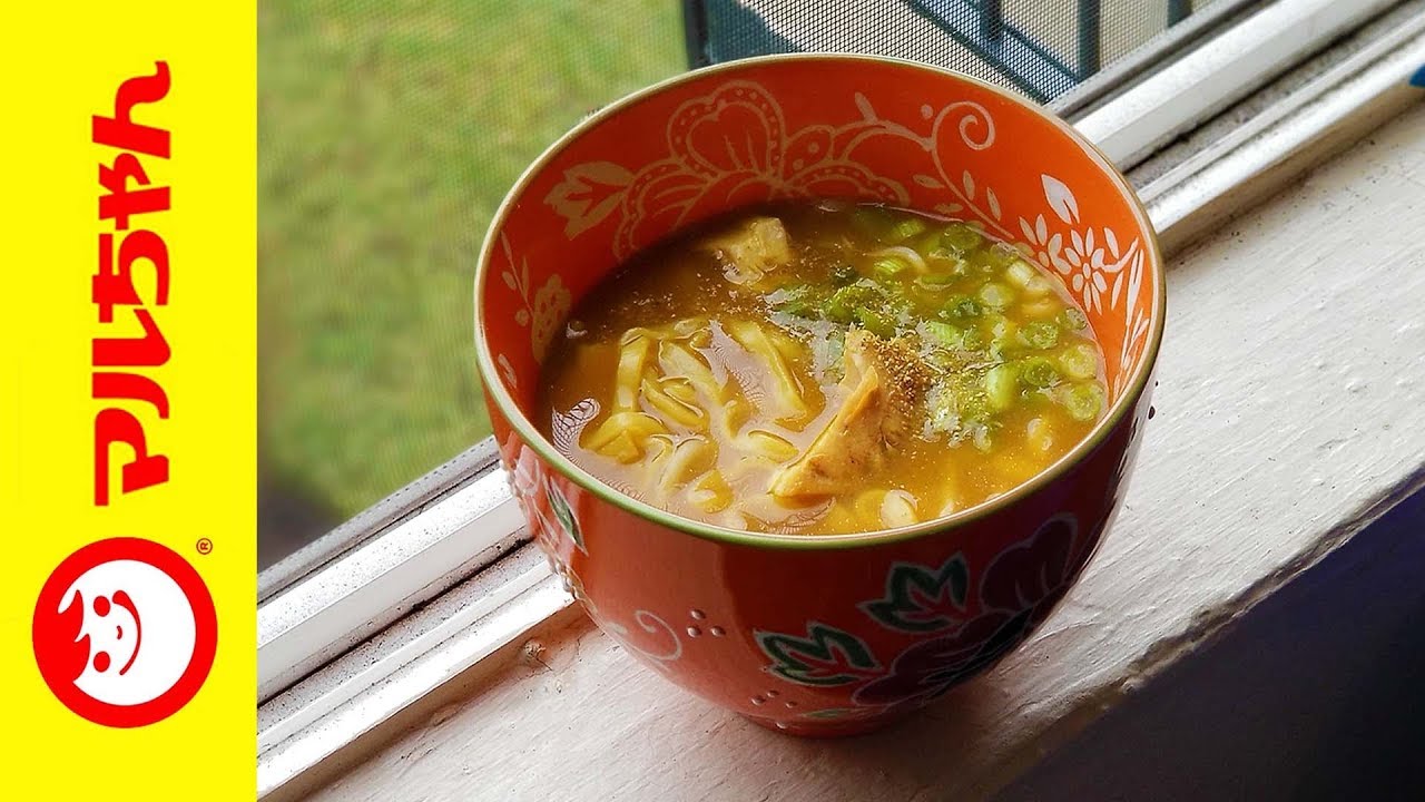 Maruchan Seimen Curry Udon Instant Noodle Recipe Time EP 256 - YouTube