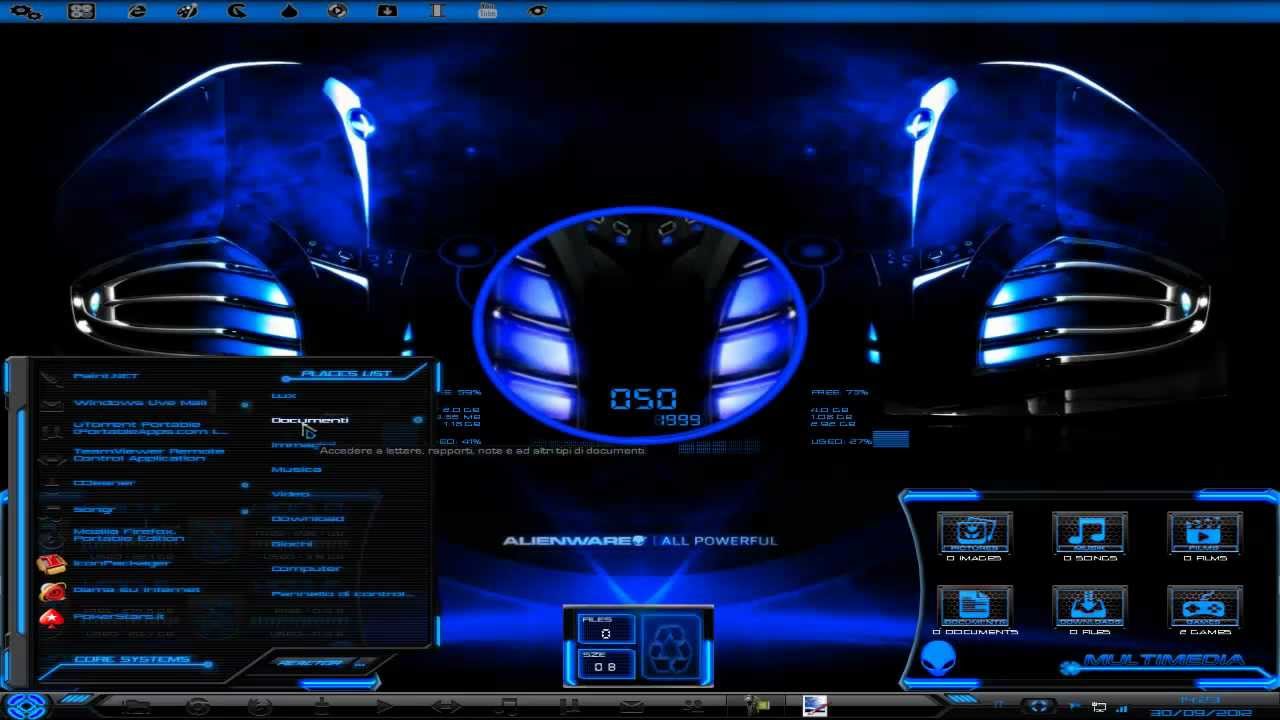 LIGHTNING RAINMETER /"" [CHANGE SIZE AND COLOR] - YouTube