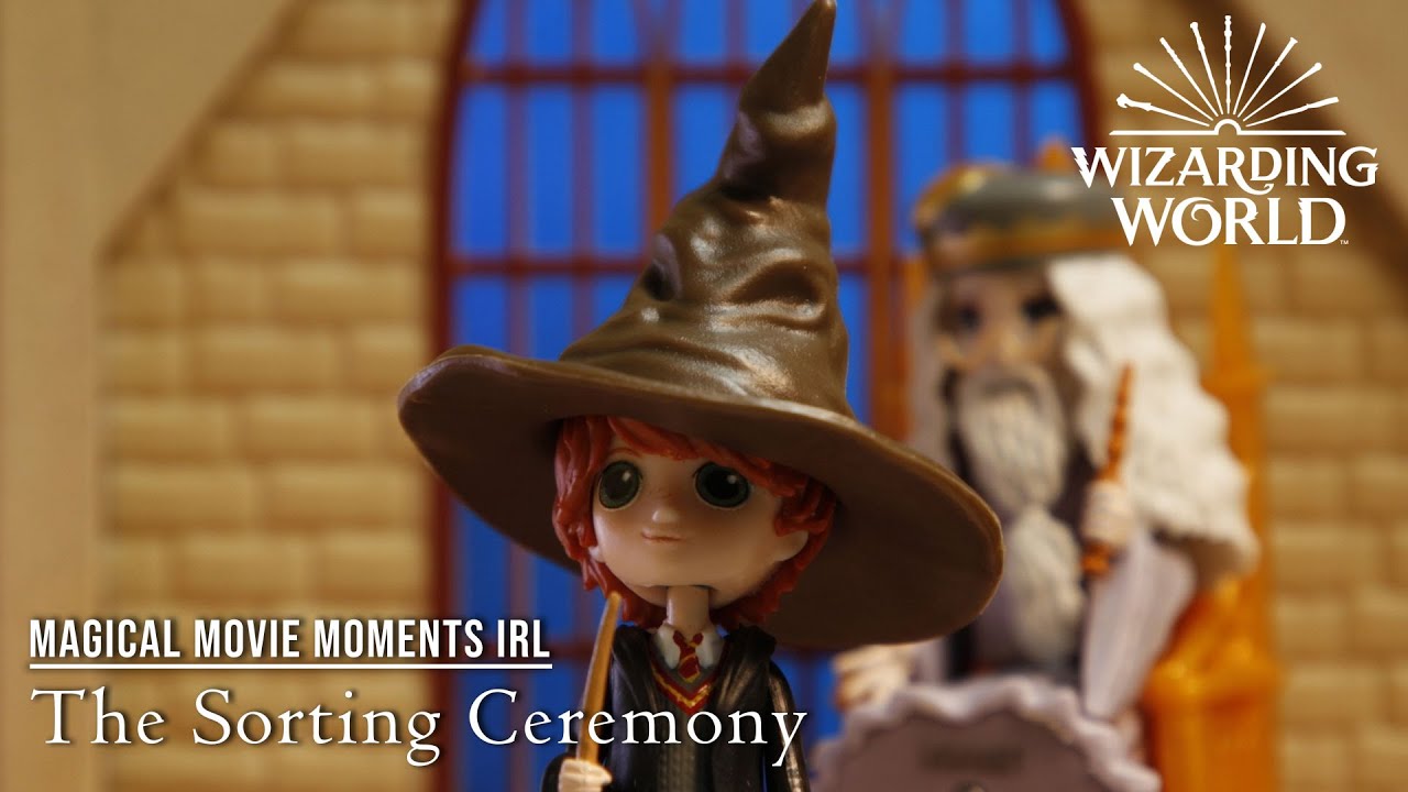 The Sorting Ceremony! (Harry Potter Magical Movie Moments IRL) - YouTube