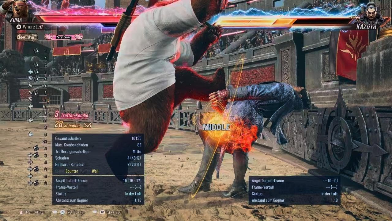 Tekken 8: Crazy Kuma Wall Tech!!! - YouTube
