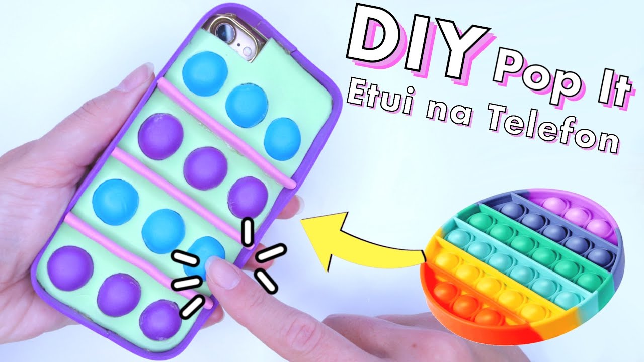 Jak zrobić Pop It Etui na Telefon! DIY Zabawki Fidget - YouTube