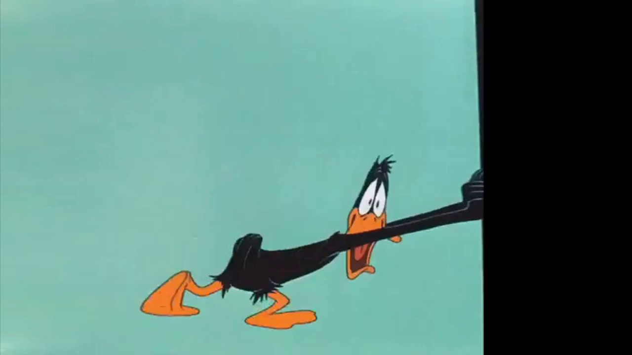 Daffy Duck - No No! (Alpha Channel Screen) - YouTube