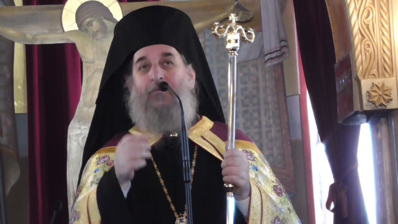 Ο Καθηγούμενος της Ι.Μ.Αγ.Τριάδος Χάλκης στον Ι.Ν.Αγ.Διονυσίου Ιλίου (ε ...