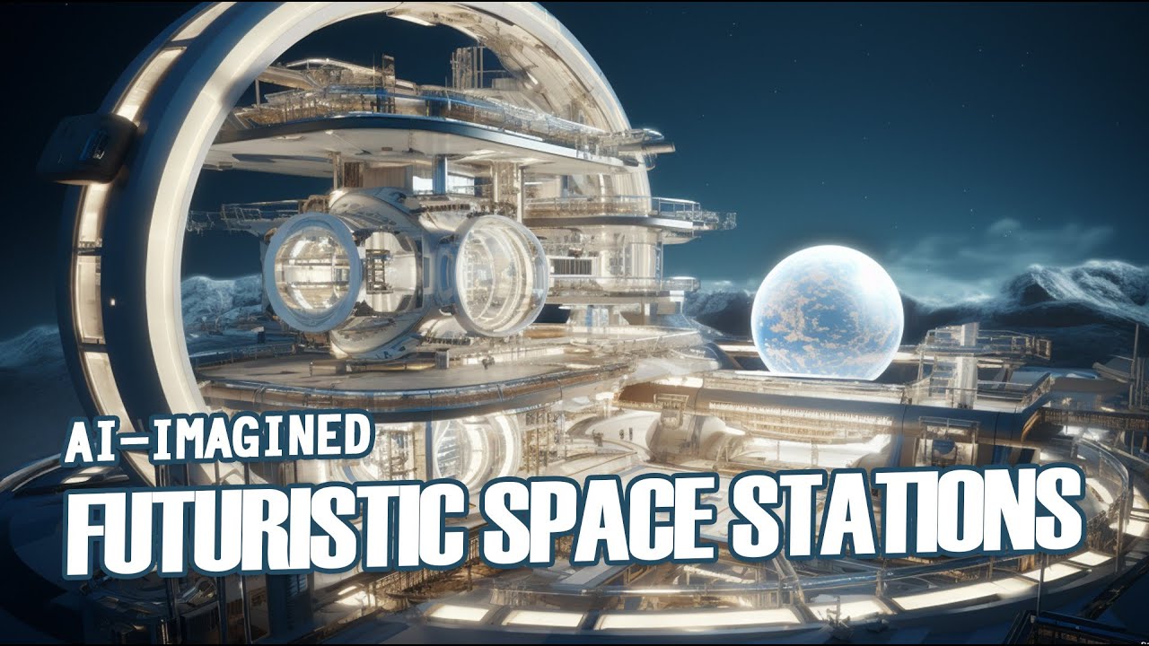 Futuristic Space Stations Imagined by AI - Explore the Possibilities ...