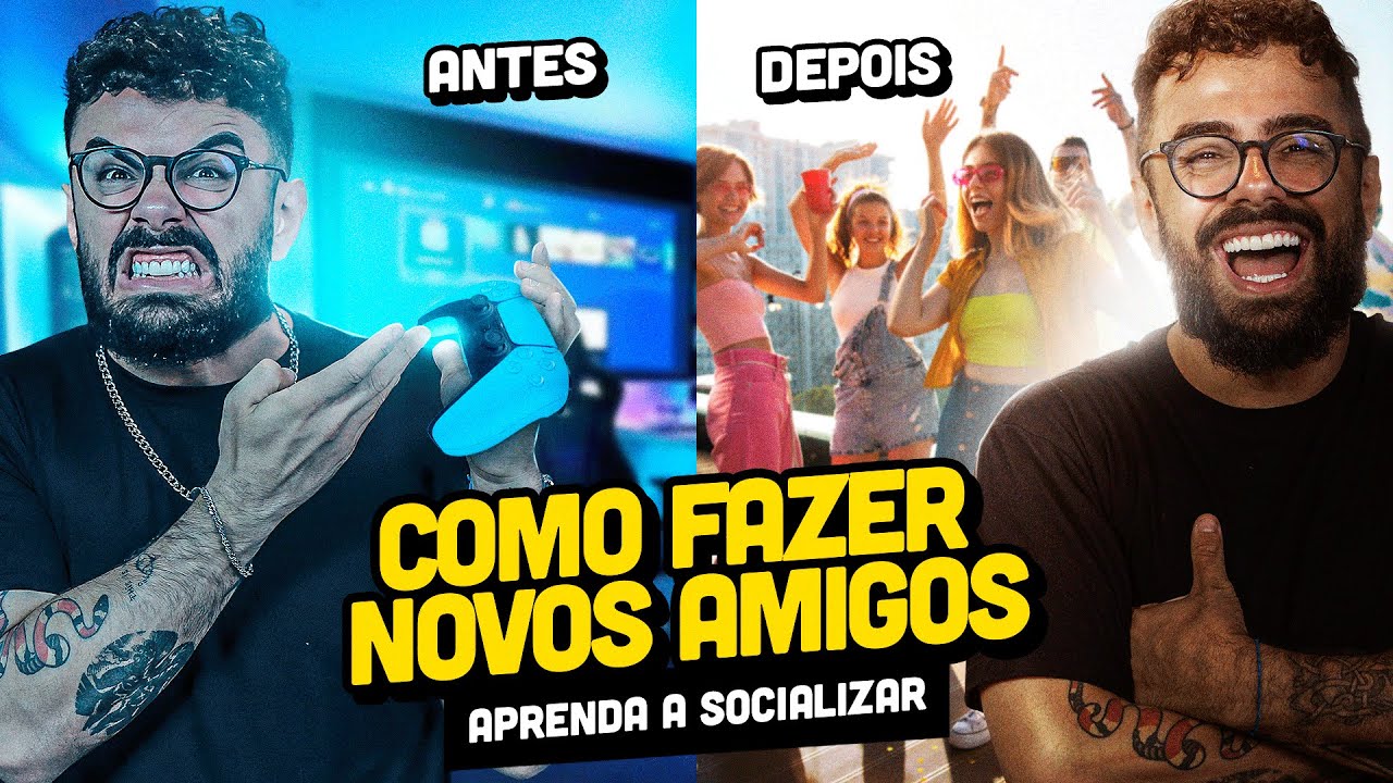 12 dicas SIMPLES de COMO FAZER NOVOS AMIGOS - YouTube