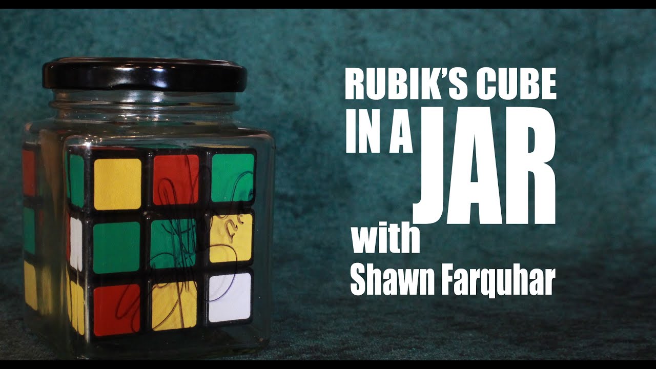 RUBIK CUBE IN JAR - Tutorial - YouTube