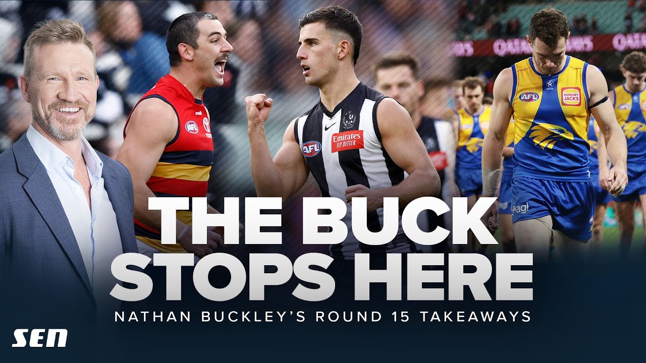 Nathan Buckley predicts the final AFL top 8 + AFL Round 15 recap - SEN ...