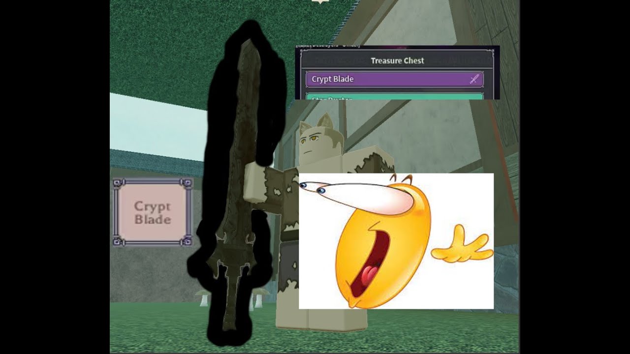 Getting another leg weapons in DEEPWOKEN (ReAL CRYPT BLADE!!) - YouTube