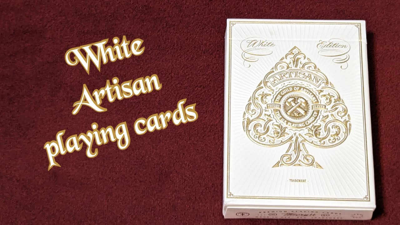 Daily deck review day 133 - White Artisan playing cards By Theory11 ...
