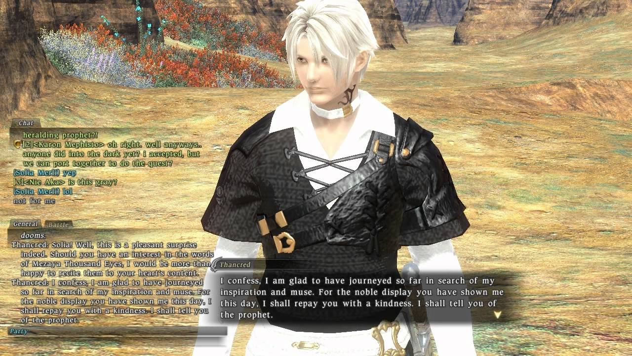 FFXIV Career Opportunities - The Immortal Flames Grand Company Intro ...