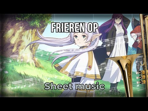 YOASOBI - Yuusha (from Frieren) Trombone Sheet PDF | Jad's Anime Music ...
