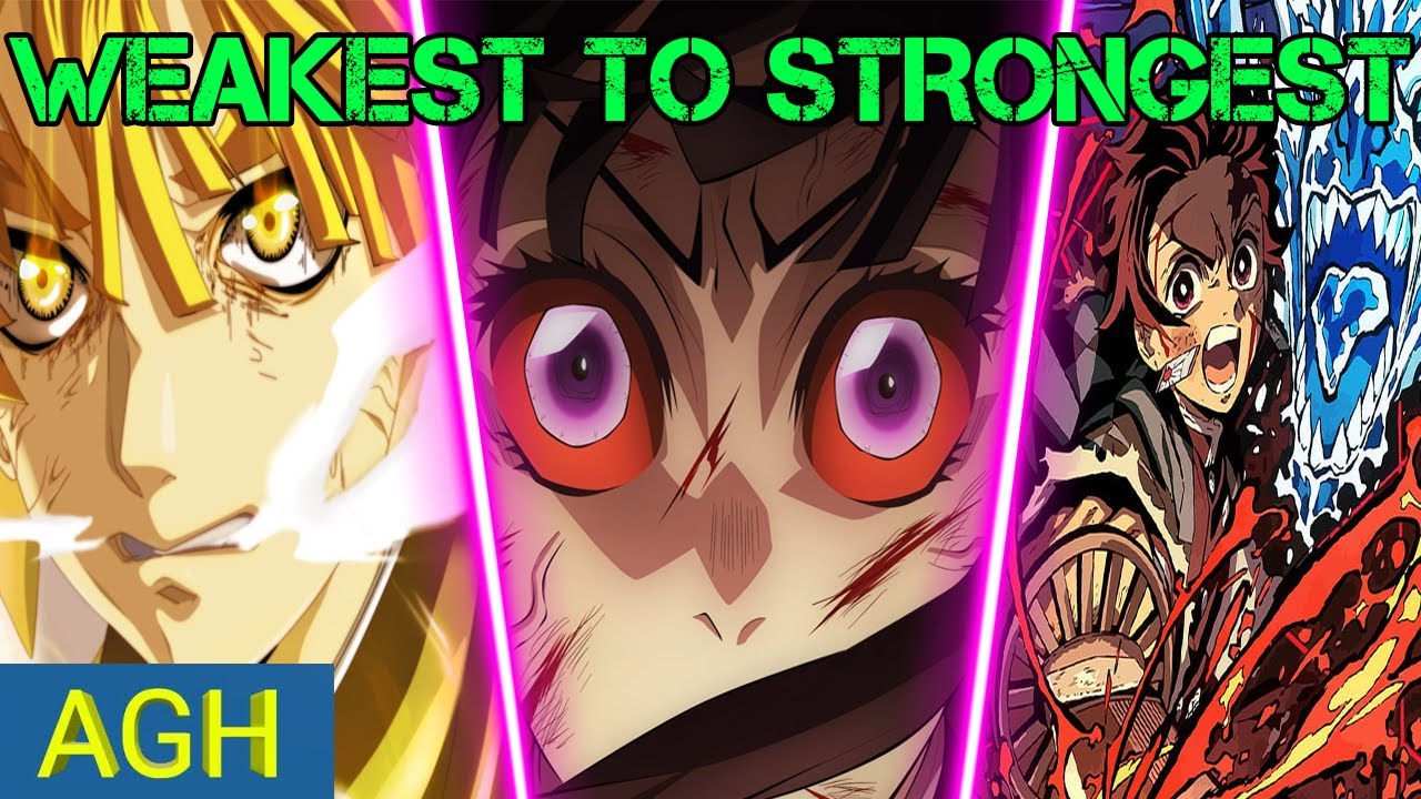Every Demon Slayer Except Hashira RANKED Weakest To Strongest In Demon ...