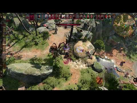 BG3: Grove Defense [Tactician+ mod, Combat AI, +100% HP] - YouTube