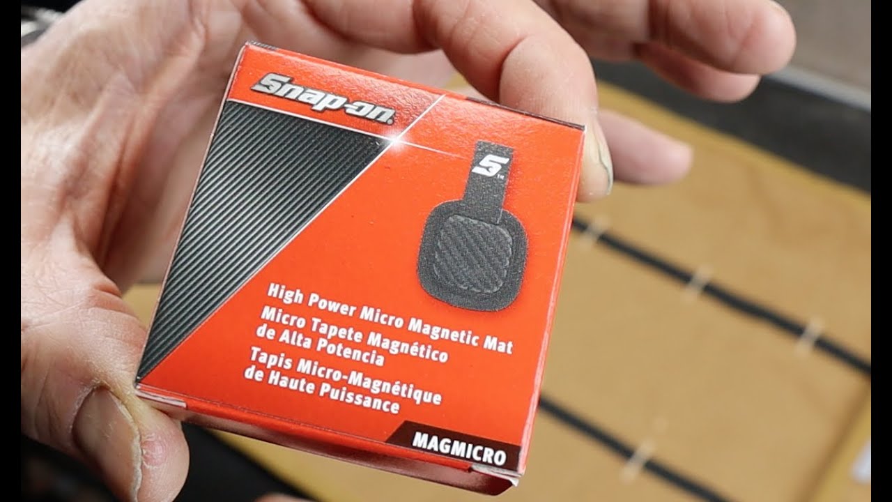 Snap On Unboxing: The Mini Magnetic Mat. Wow! Just Wow. MAGMICRO - YouTube