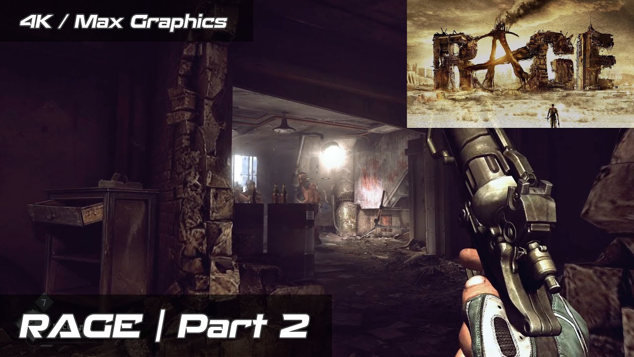 RAGE | Post-Apocalyptic World after asteroid impact Earth | 4K Max ...