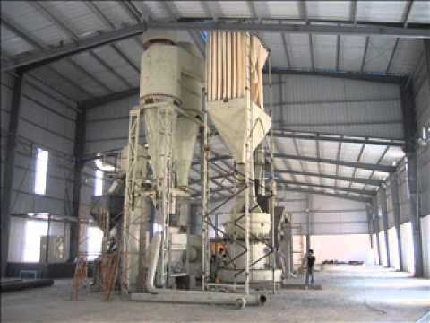 Micronized powder plant, Vertical mill, ball mill, grinding machine ...
