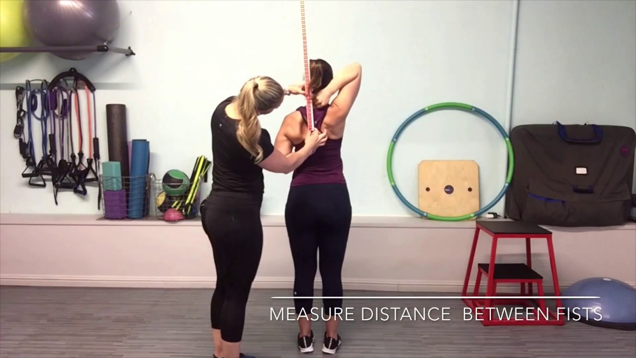 Technique Tuesday -FMS Shoulder Mobility Screen - YouTube