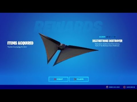 Claiming The *DEATHSTROKE DESTROYER* GLIDER! - YouTube