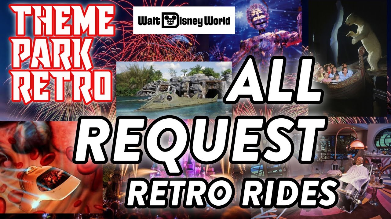 All Request Theme Park Retro Rides Live Stream Pt 2 | U Pick The Rides ...