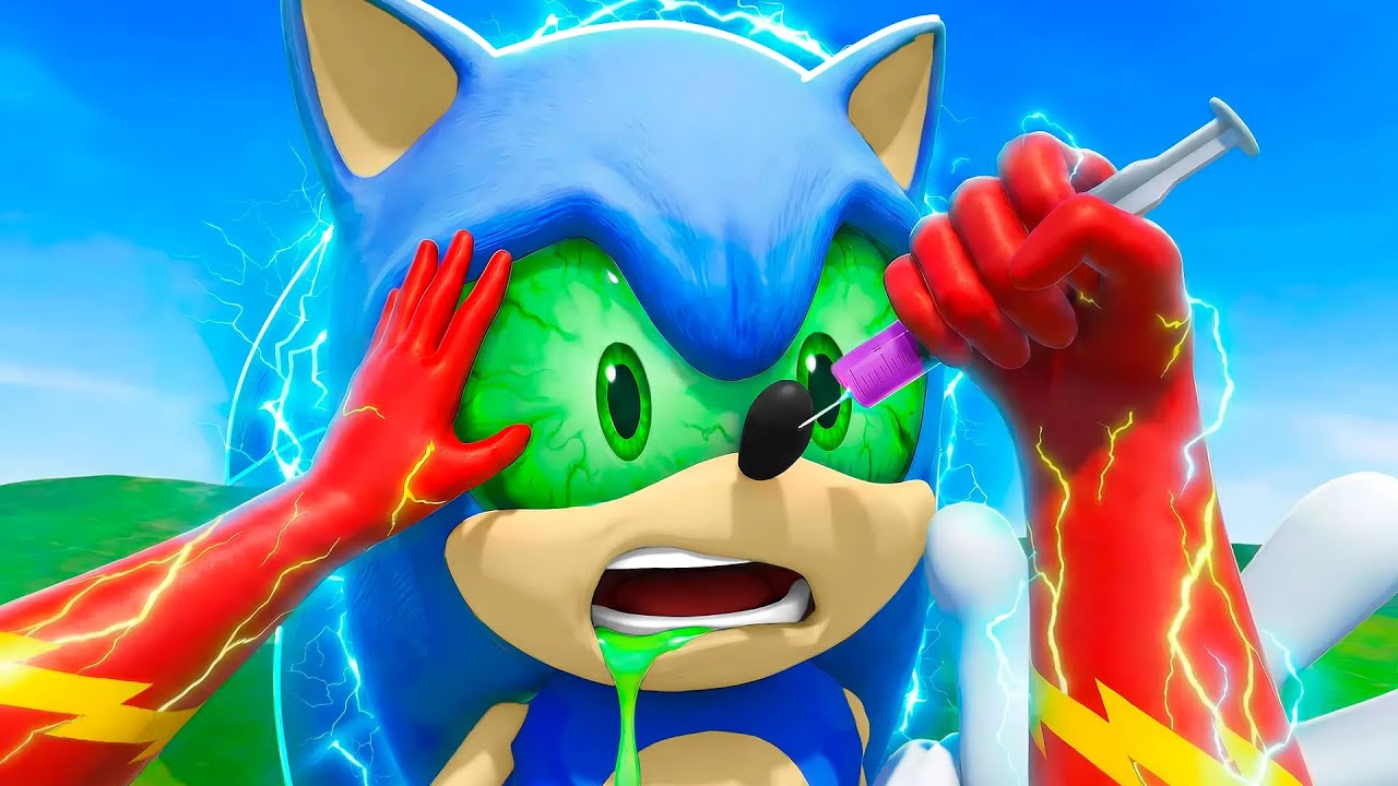 Injecting SONIC with DEADLY SYRINGE! in Bonelab VR - YouTube