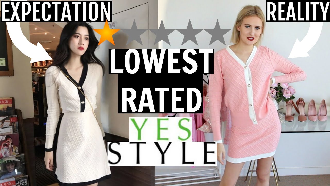 I BOUGHT THE LOWEST RATED ITEMS ON YESSTYLE - YouTube