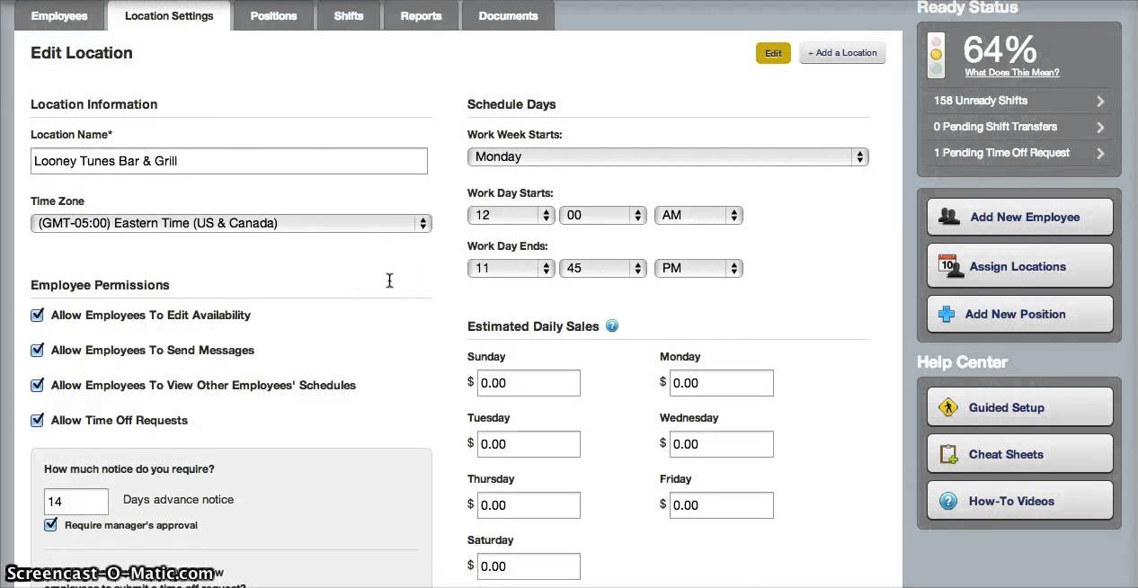 Location Settings - YouTube
