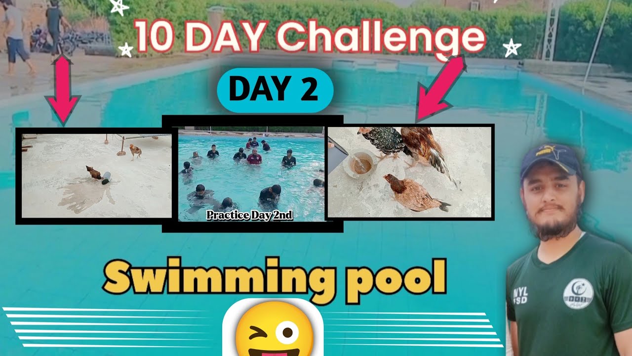 Swimming pool practice Day 2nd - YouTube