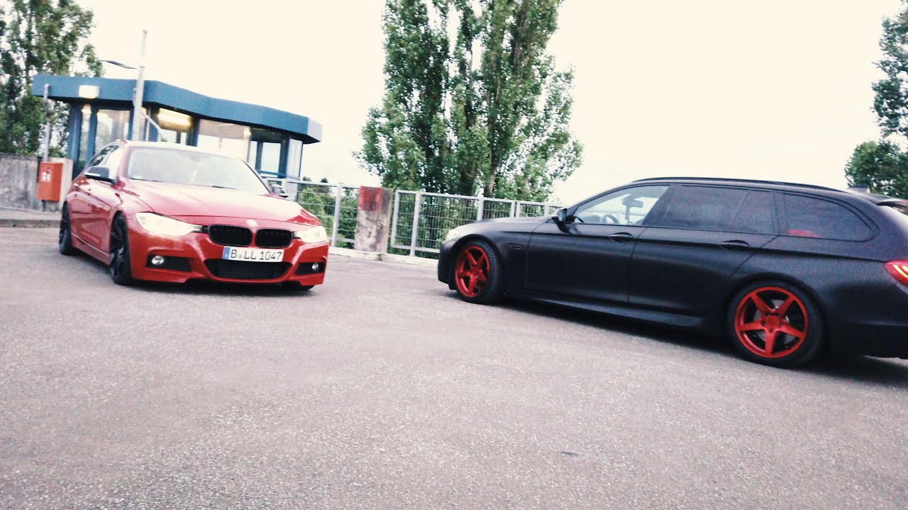 CarPorn BMW F30 "Deadpool" & BMW F11 "F Eleven" - YouTube