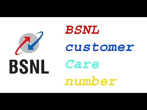 BSNL customer Care number | bsnl customer Care number toll free - YouTube