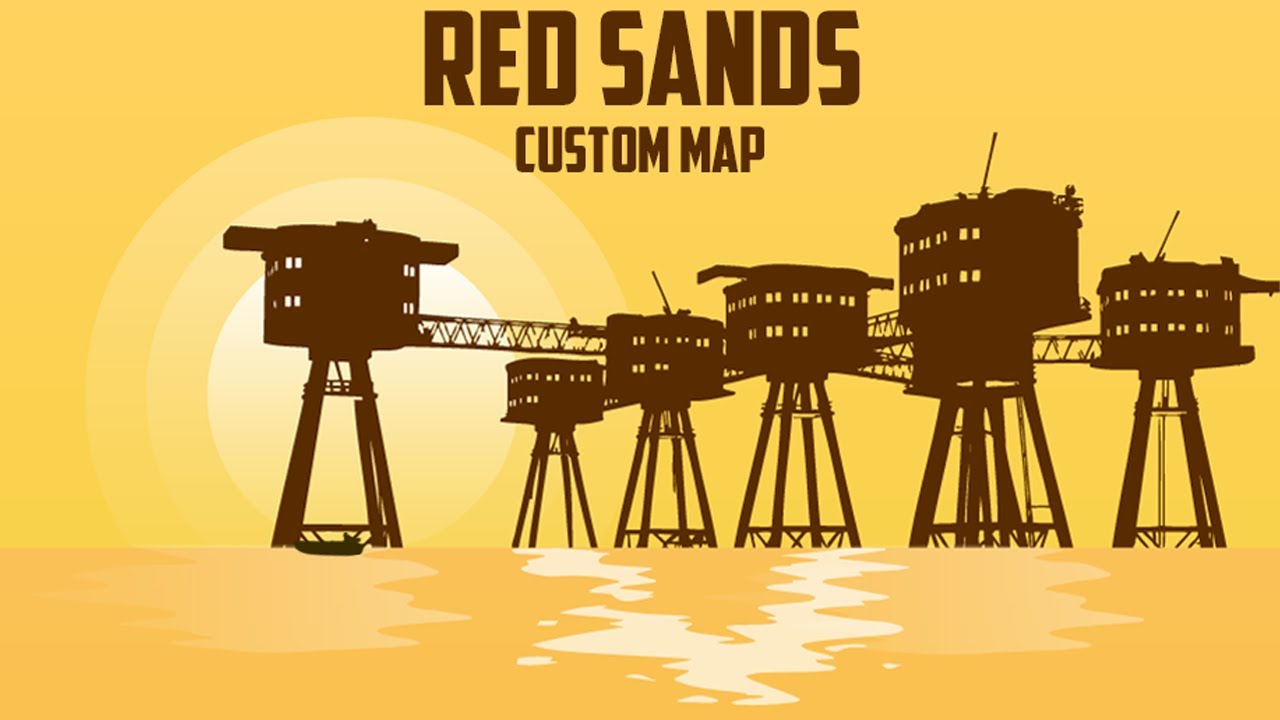 Red Sands | RUST Custom Map | RobJ Maps | Trailer - YouTube