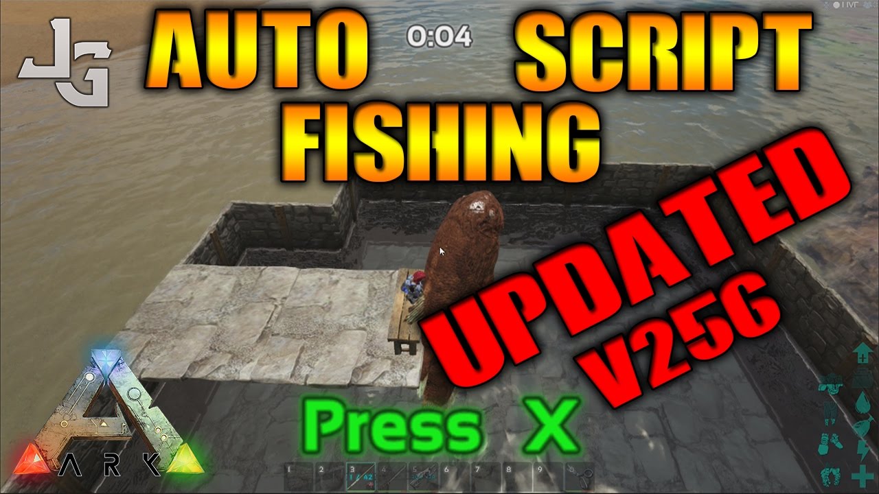 ARK - Auto Fishing Script - Updated for patch v256 - It's working again ...