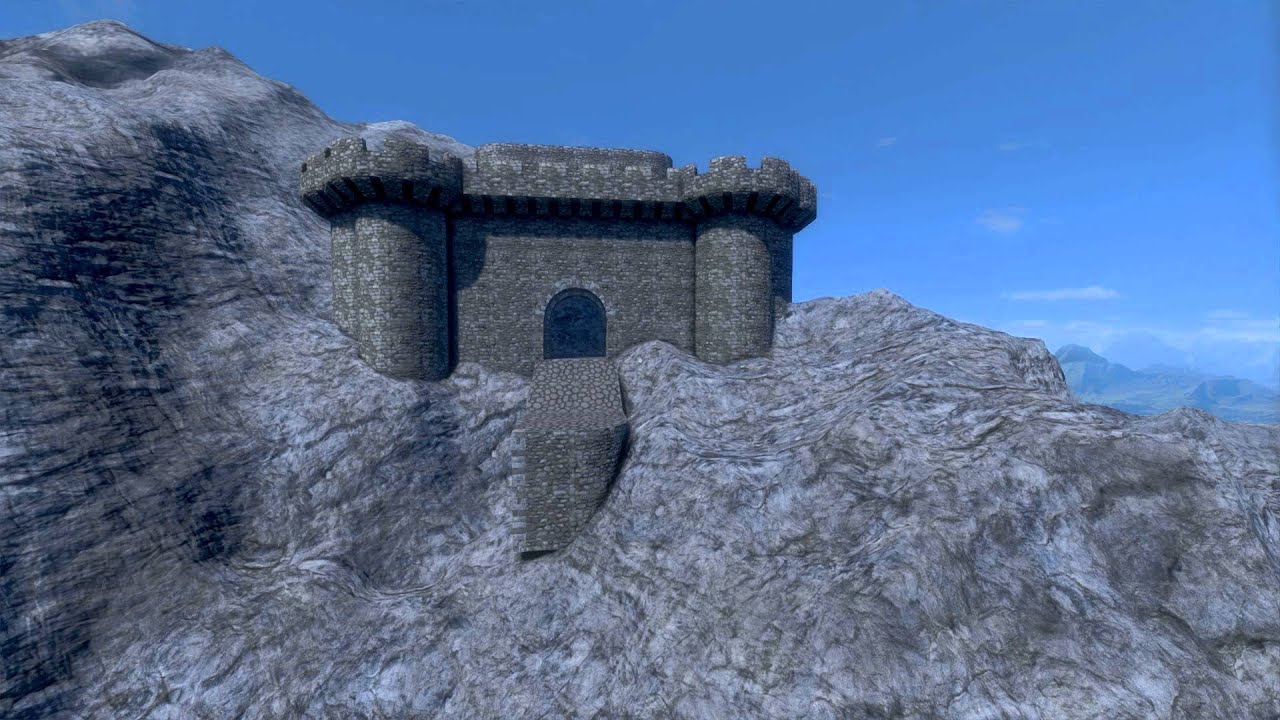 Medieval Engineers - Mountain Keep WIP - YouTube