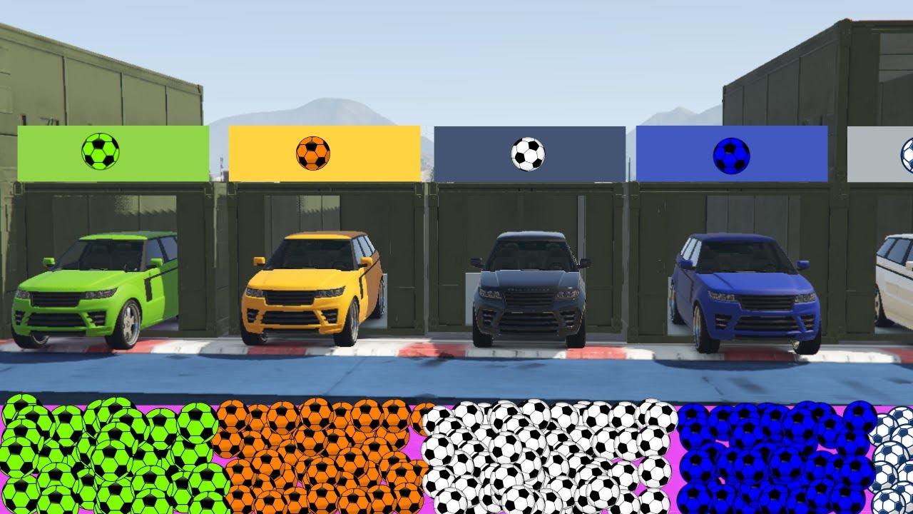 Color Cars with Color Balls | Play Balls | Toys Colors for Kids ...