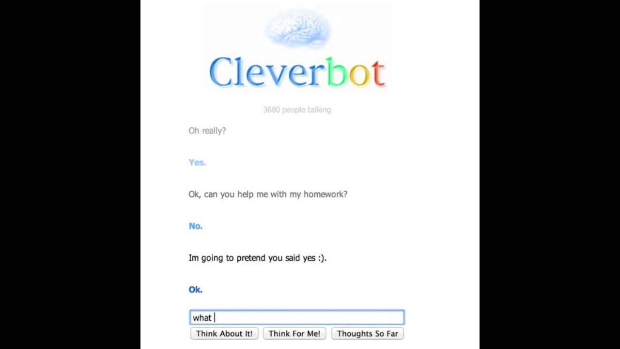 Cleverbot Chat - YouTube