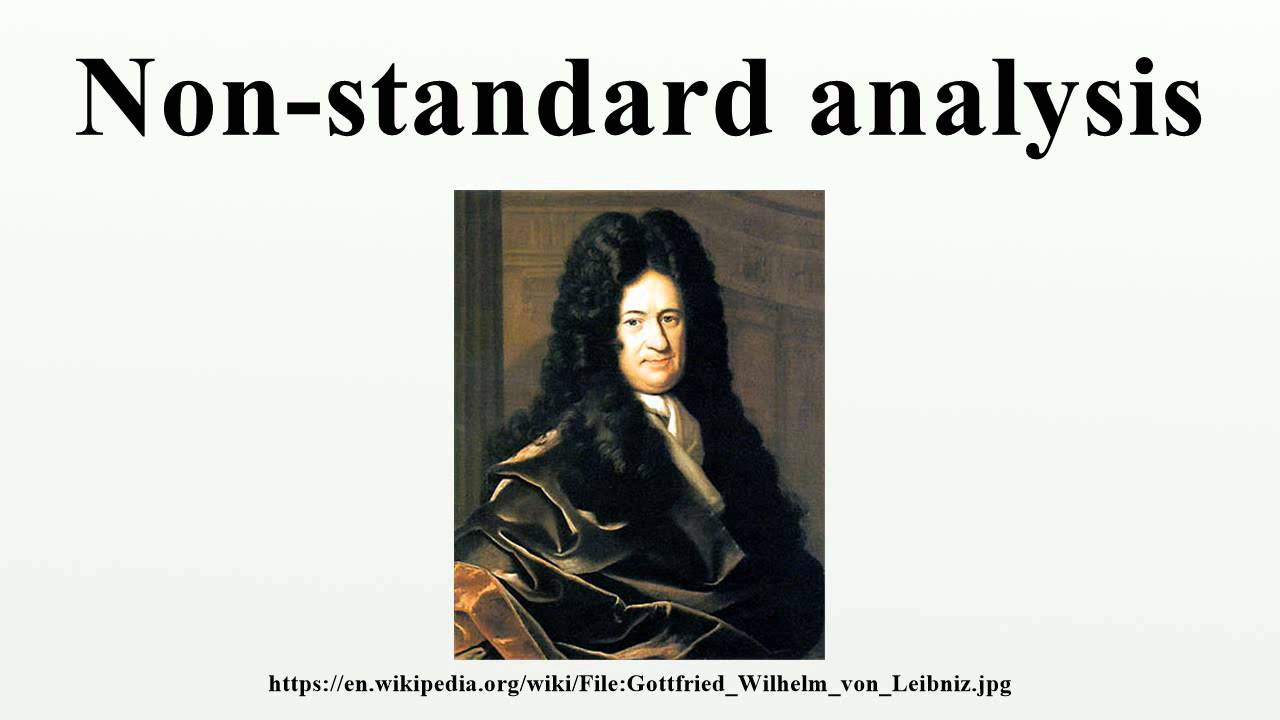 Non-standard analysis - YouTube