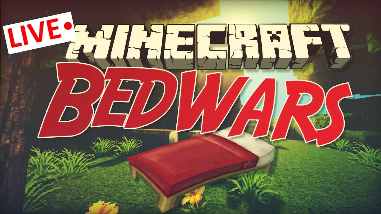 Minecraft | minecraft bedwars live just winning chill live stream - YouTube