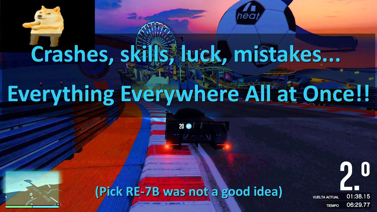 Crashes, skills, luck, mistakes... Everything Everywhere All at Once ...