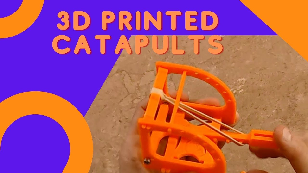 3d Printed Catapults - YouTube