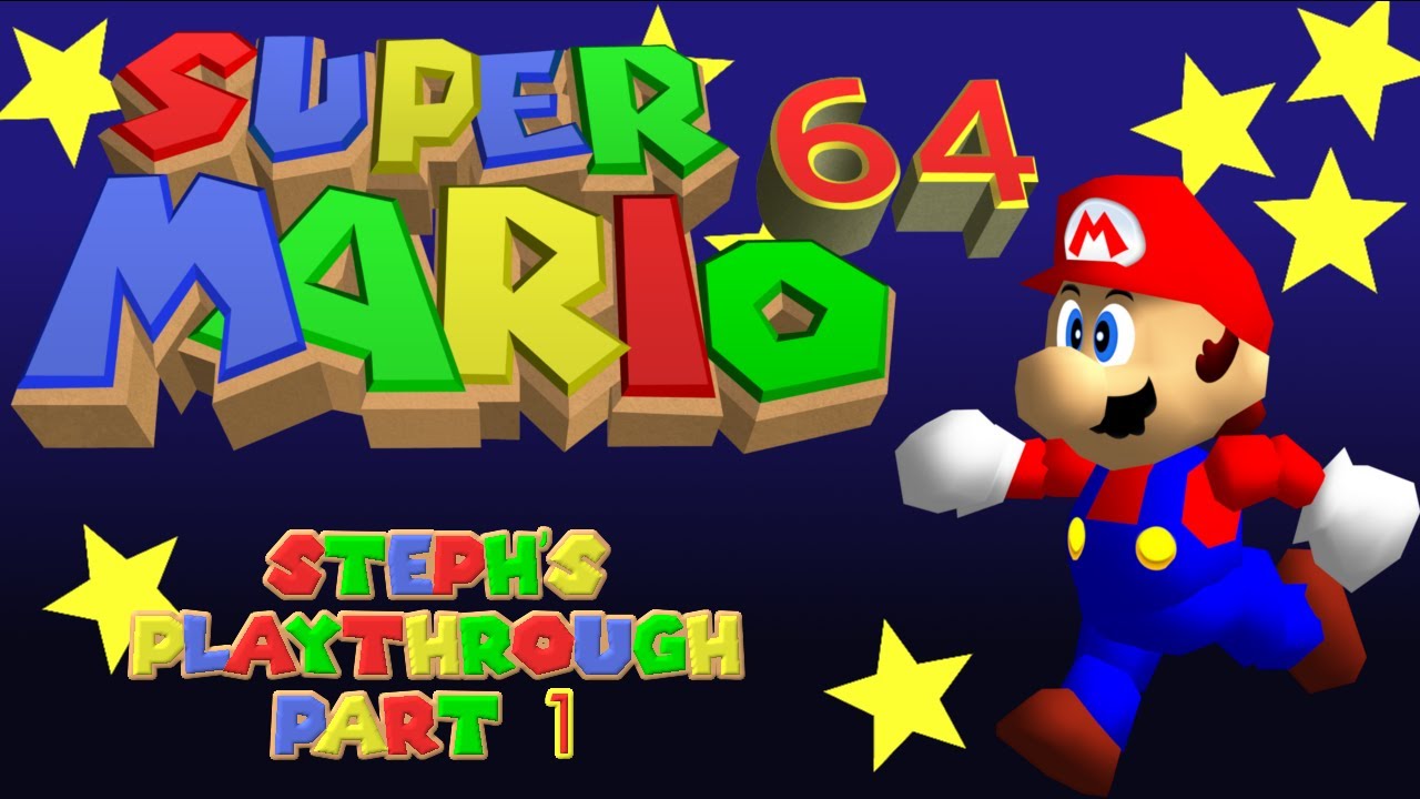 Star Power! - Super Mario 64 Part 1 - YouTube