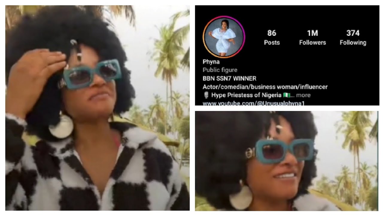 Phyna celebrates 1 Million followers with ex housemates at an island as ...