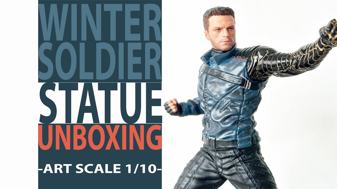 UNBOXING BUCKY BARNES (THE WINTER SOLDIER) ART-SCALE 1/10 - BY. IRON ...