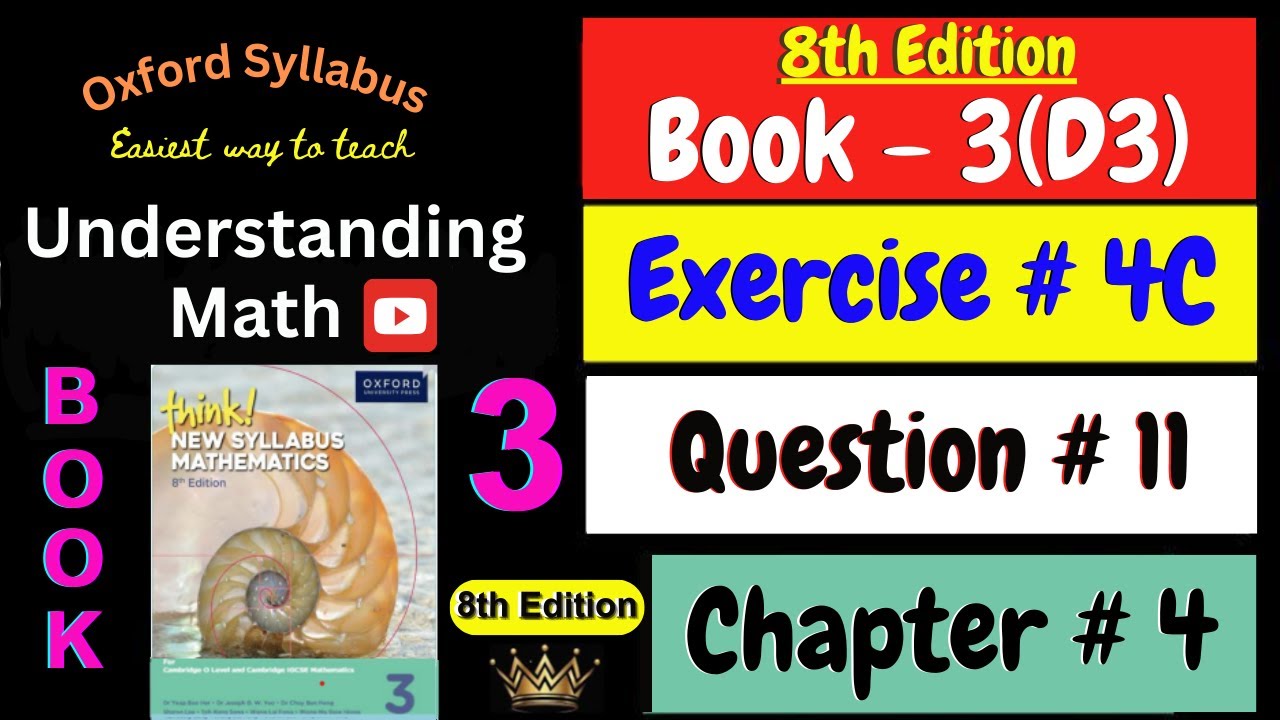 D3 Math Book Chapter 4 Exercise 4C Question # 11 | Surds | 8th Edition ...